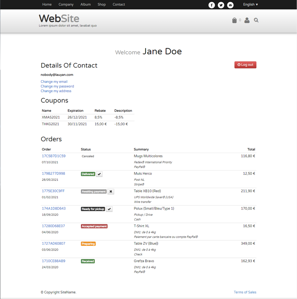 TOWeb version 10 new features